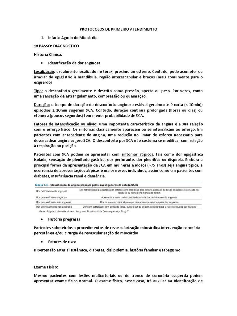 Iam Pdf Infarto Do Miocárdio Coração