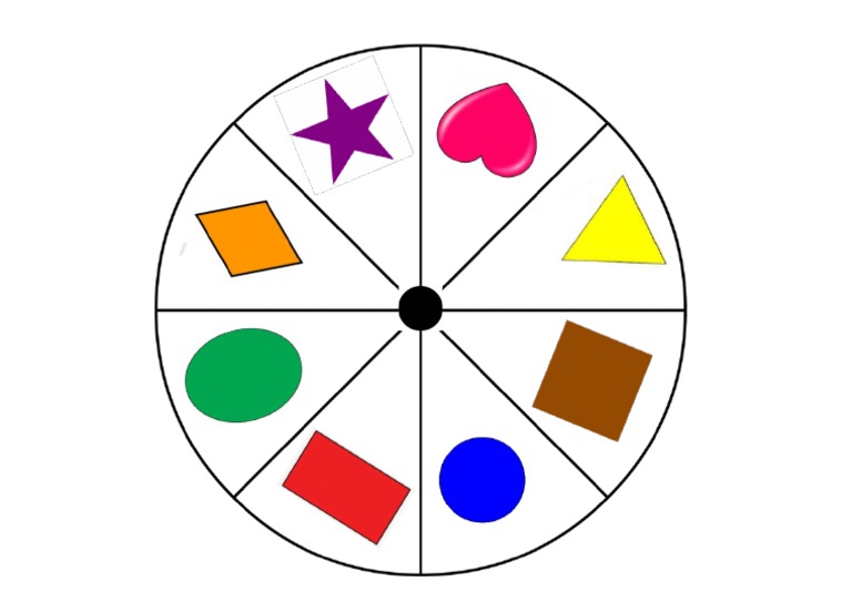 Shapes Spinner Wheel | PDF