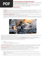 Mecanizado Por Arranque de Viruta | PDF | Perforar | Mecanizado