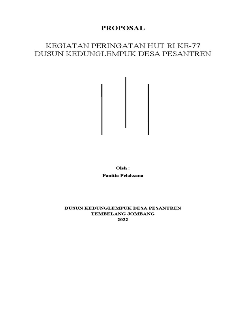 Proposal 17 Agustus | PDF