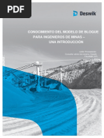 Manual Deswik.CAD para Minería | PDF | Minería | Archivo de computadora