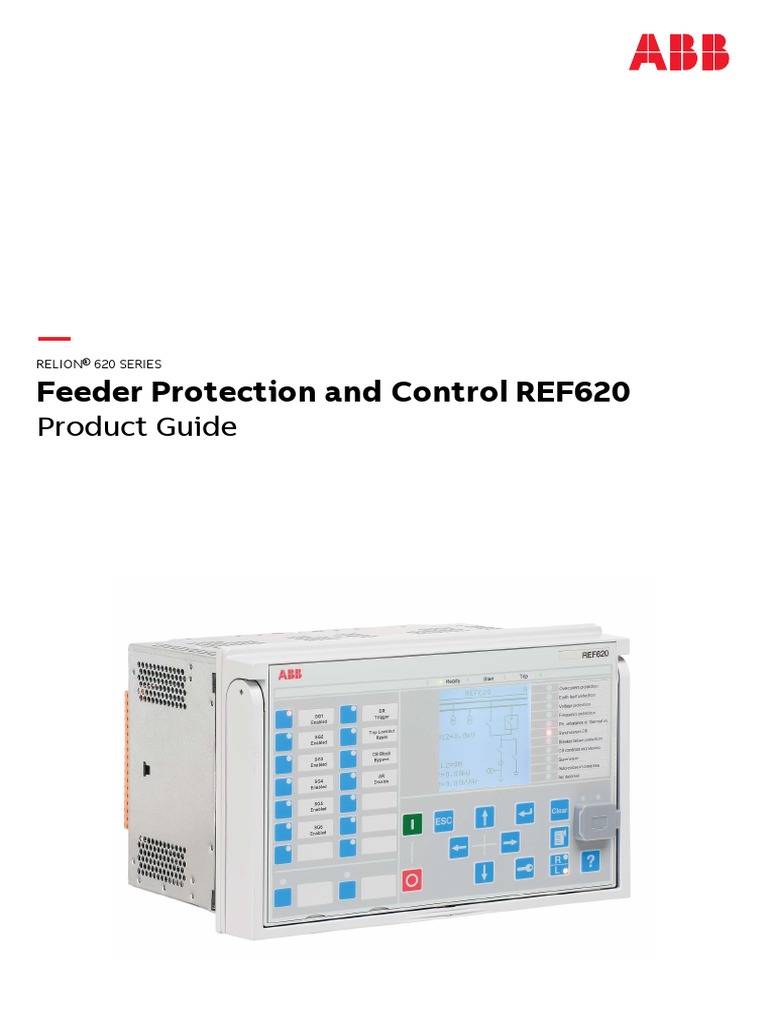 REF620 PG 757844 ENg | PDF | Electromagnetic Compatibility | Relay