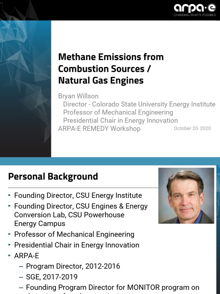 Reducing Methane Slip from Natural Gas Engines: Approaches and ...