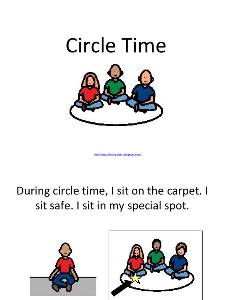 Circle Time Social Story | PDF