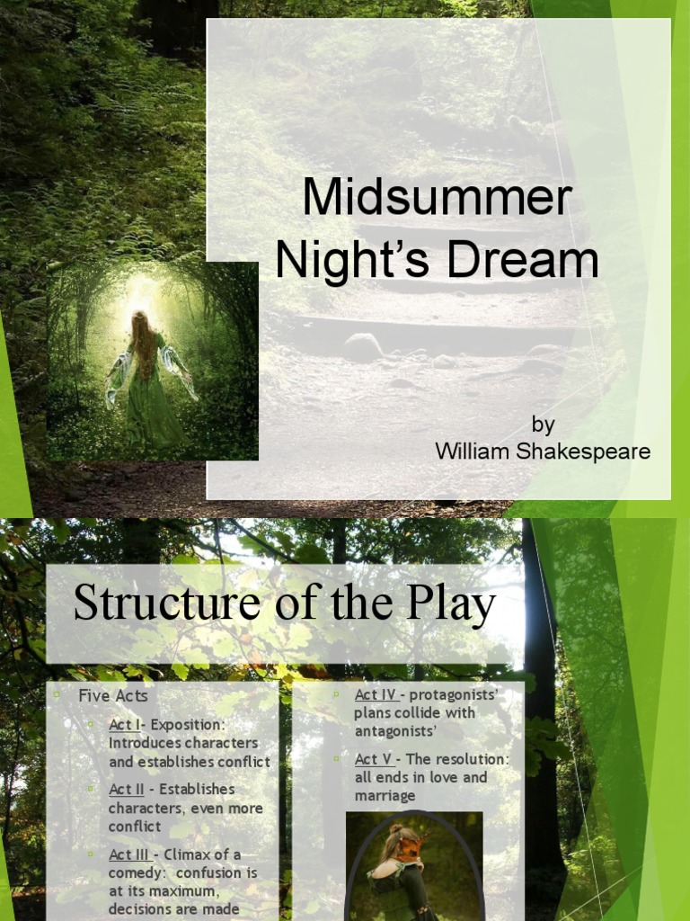 Midsummer Nights Dream Introduction Powerpoint | PDF | A Midsummer ...