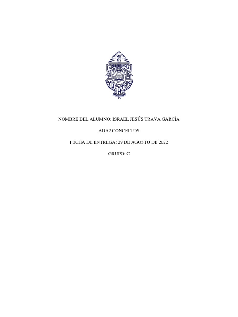 ADA2 - Conceptos | PDF | Utilidad | Bienes