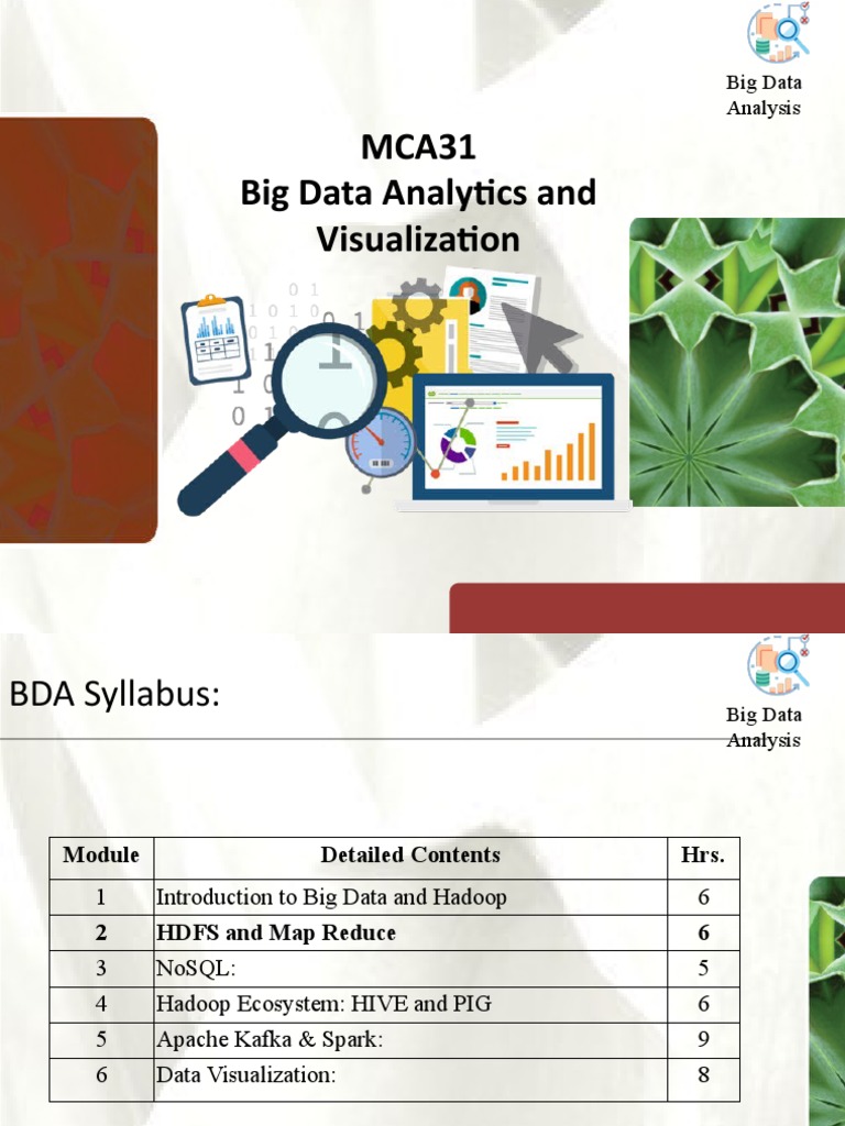 Unit2 HDFS and Map Reduce | PDF | Map Reduce | Apache Hadoop