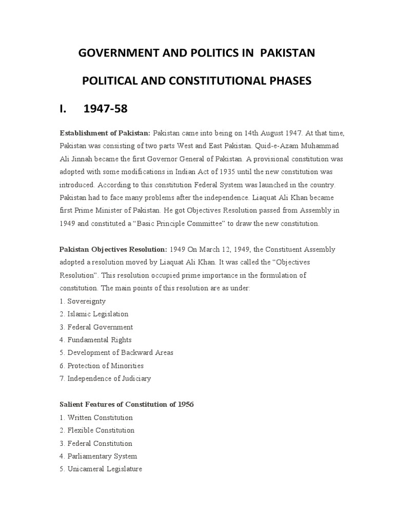 Government And Politics In Pakistan Download Free Pdf Nawaz Sharif