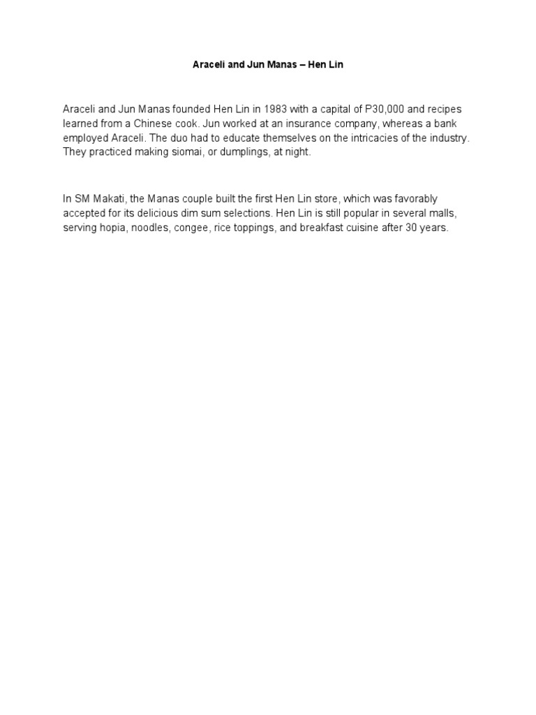 Araceli and Jun Manas Story | PDF