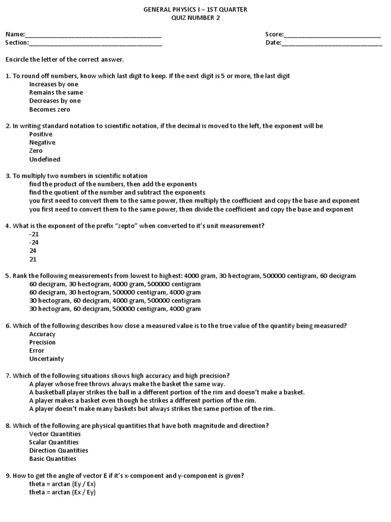 General Physics I Exam 3 | PDF | Acceleration | Velocity