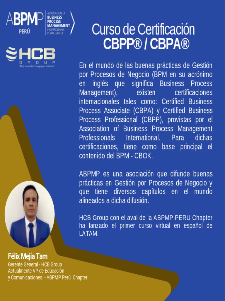 Curso Certificaión CBPP - Inicio 10 Nov 2022 | PDF | Bancario ...