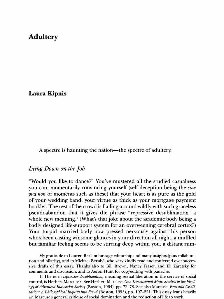 Adultery | PDF | Adultery | Marriage