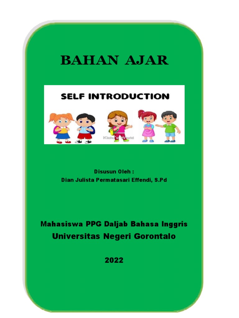 Bahan Ajar PPL | PDF | Seni & Disiplin Bahasa | Kajian Bahasa Asing