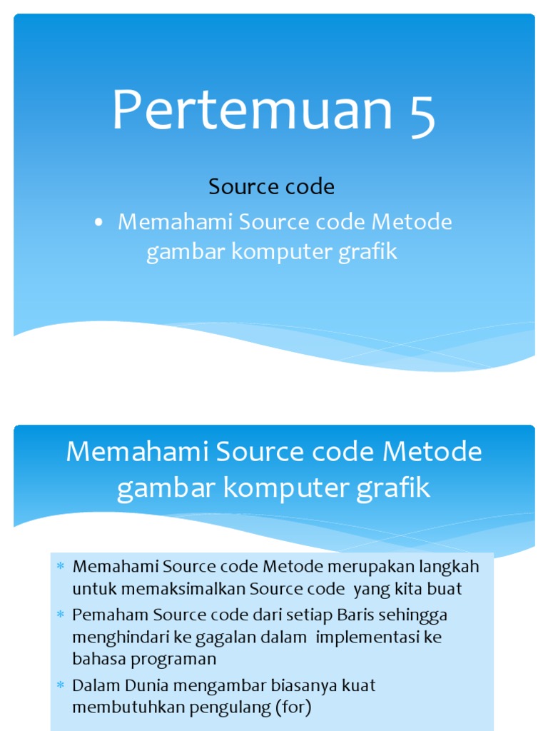 Pemahaman Source Code Grafis Java | PDF