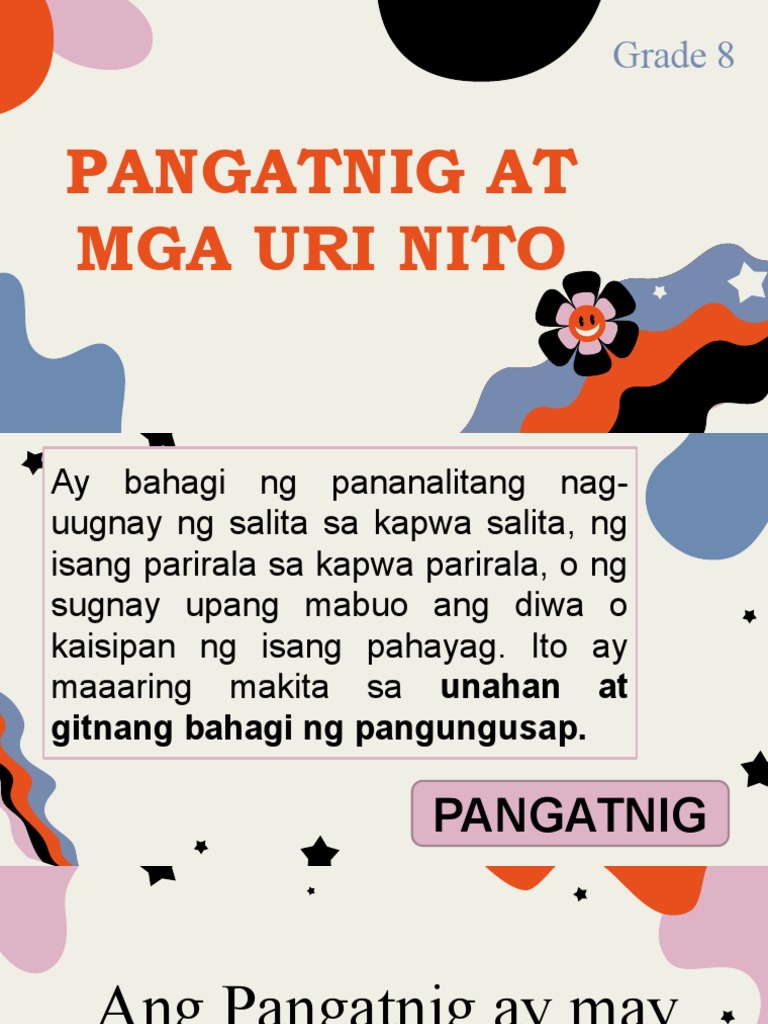 Pangatnig at Mga Uri Nito | PDF