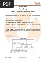 Structural Organization in Animals - Old NCERT Chapter Topics - Arjuna ...