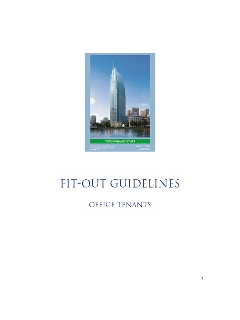 Fit-Out Guidelines - VCB Tower | PDF | Building Engineering | Real Estate