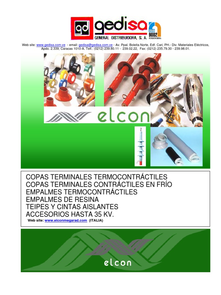 Catalogo Elcon | PDF | Cobre | Extrusión
