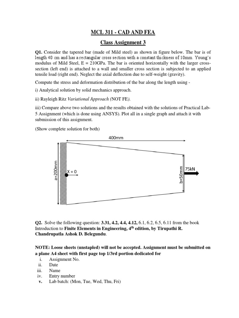 Class Assignment 3 | PDF | Teaching Methods & Materials | Science ...