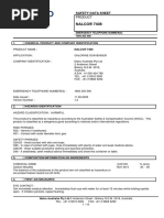 MSDS N77393 | PDF | Toxicity | Personal Protective Equipment