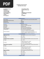 Technical Specification - OEC One CFD (E-Catalog 2021) | PDF | Computer ...