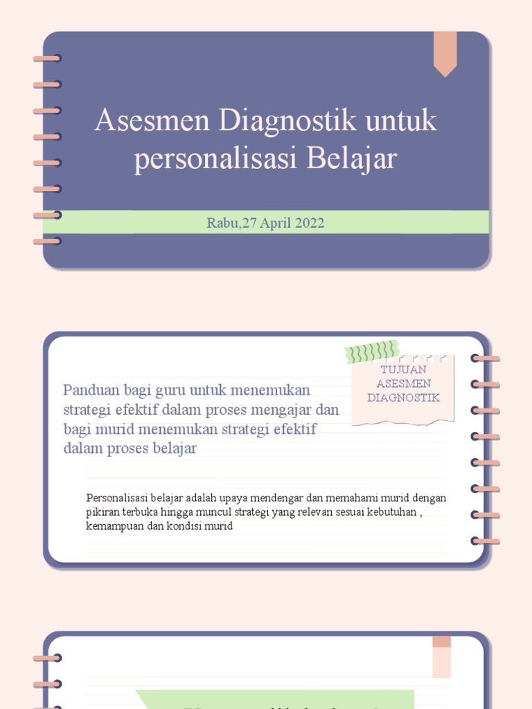 Asesmen Diagnostik | PDF
