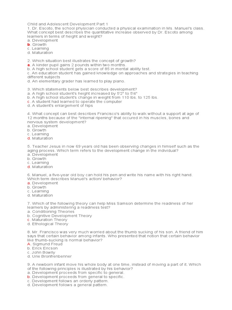 Understanding Child Growth and Development | PDF | Developmental ...