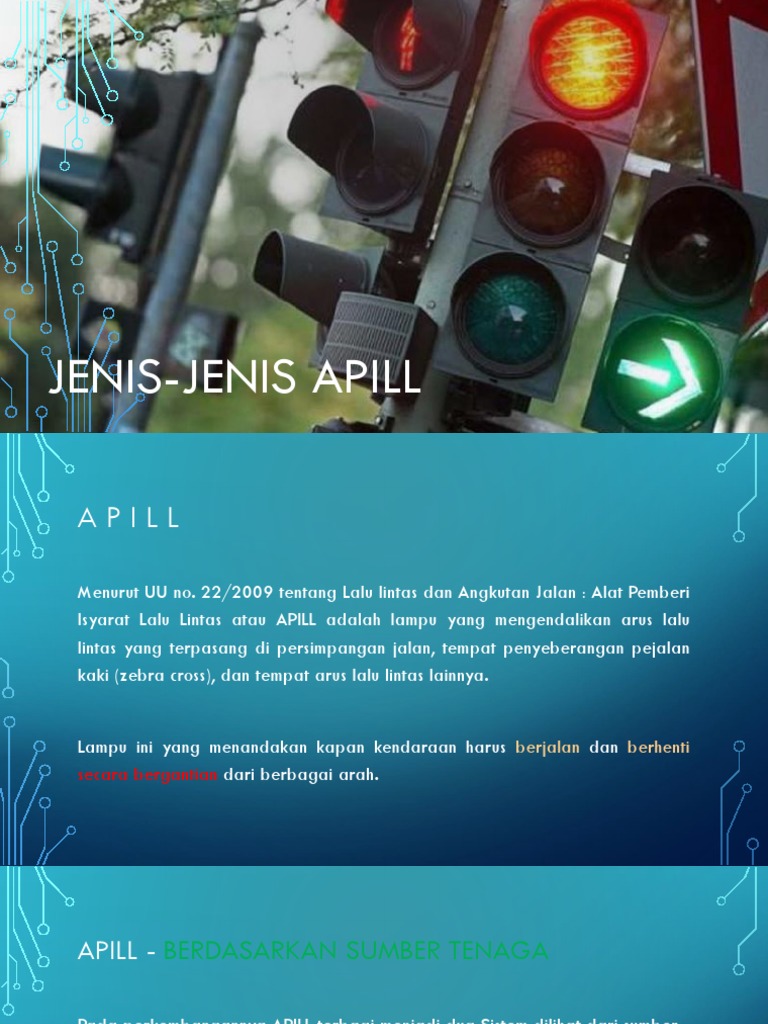 Jenis dan Sistem Lampu APILL | PDF | Komputer