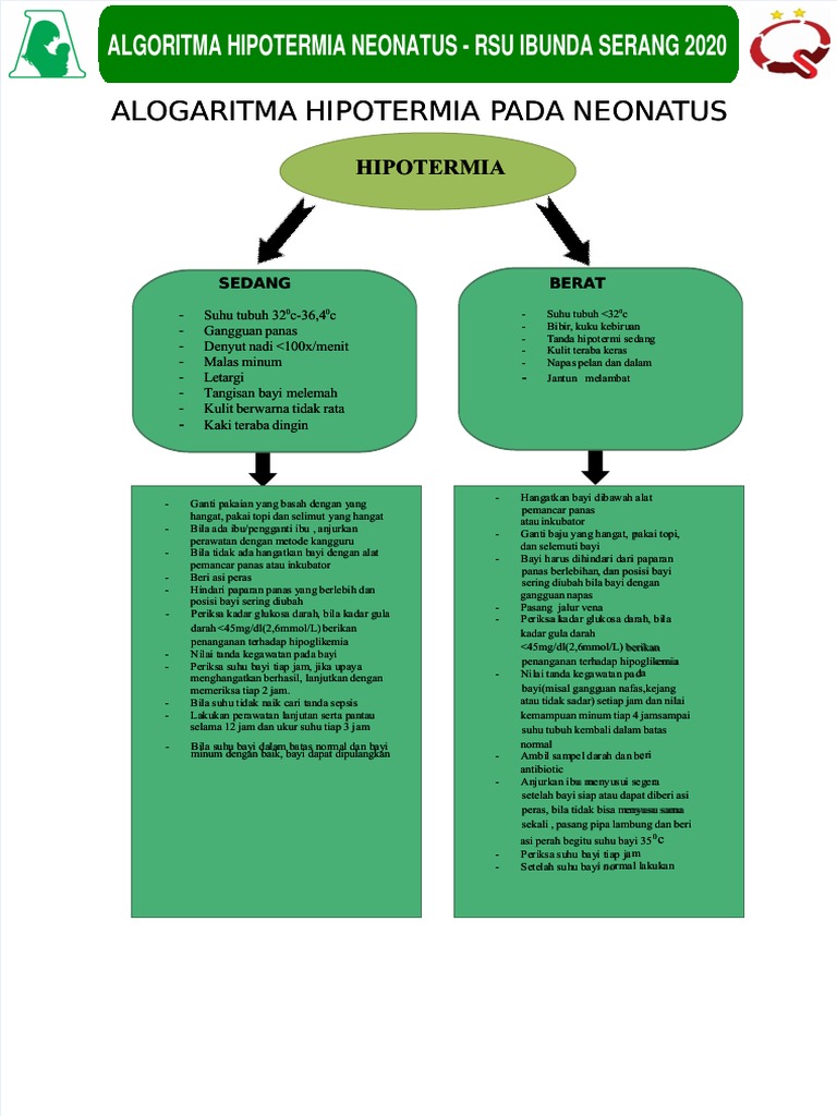 Pdf-Alogaritma-Hipotermia-Pada-Neonatus - Compress | PDF
