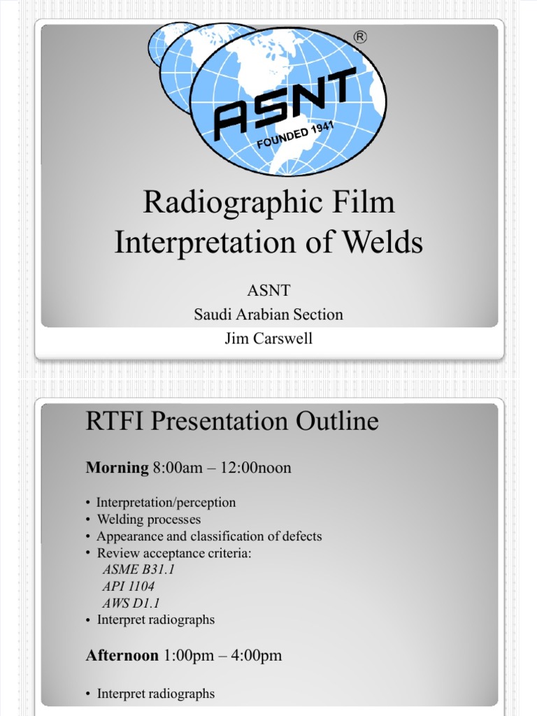 Aramco Rtfi Presentation 10 1 21 | PDF | Construction | Welding