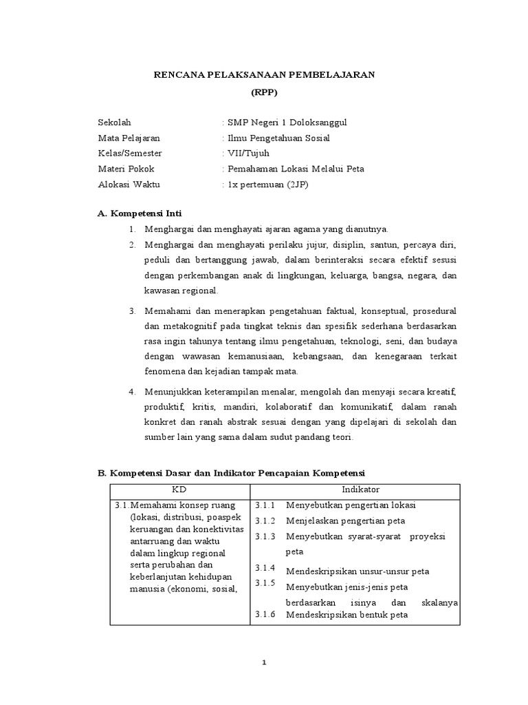 MEMAHAMI PETA MELALUI PEMBELAJARAN IPS | PDF