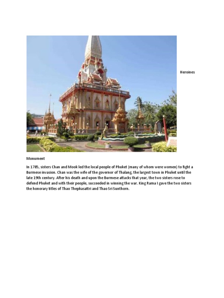 Heroines Monument | PDF