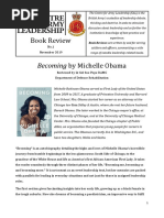 Michelle Obama's "Becoming" Overview | PDF | Michelle Obama