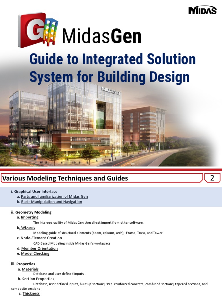01 Gen 360 - Modeling Techniques and Guide | PDF | Truss | Cartesian ...