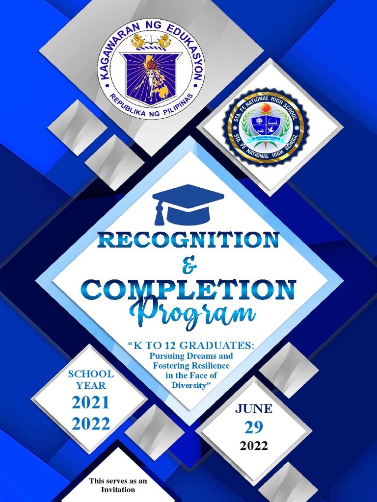 Completion Ceremony Prog | PDF | Psychological Resilience | Learning