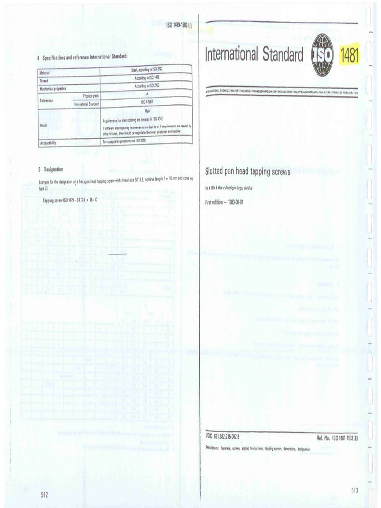 ISO 1481-1983-Eng | PDF