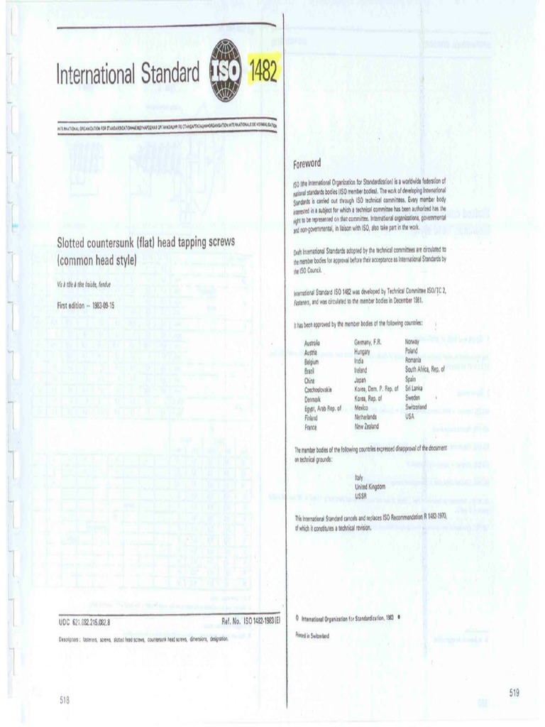 ISO 1482-1983-Eng | PDF
