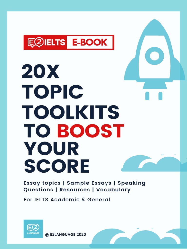 20 X Ielts Topics To Boost Your Score Essay Topics Sample Es | PDF ...