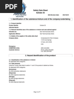 Safety Data Sheet Butane Cartridge | PDF | Fires | Dangerous Goods