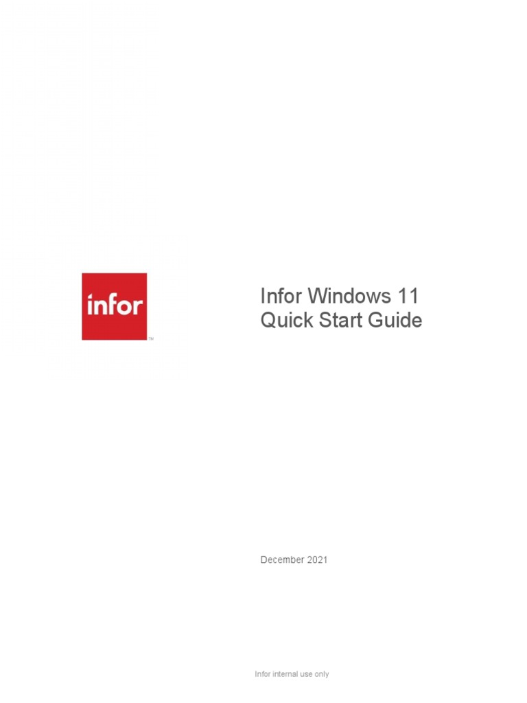 Windows 11 Quick Start Guide (21H2) | PDF | Personal Computers ...