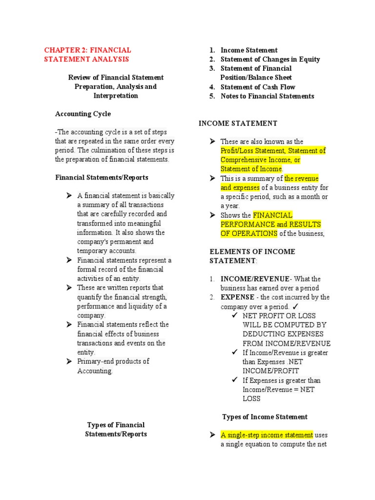 Chapter 2 Bus Fin | PDF | Revenue | Equity (Finance)