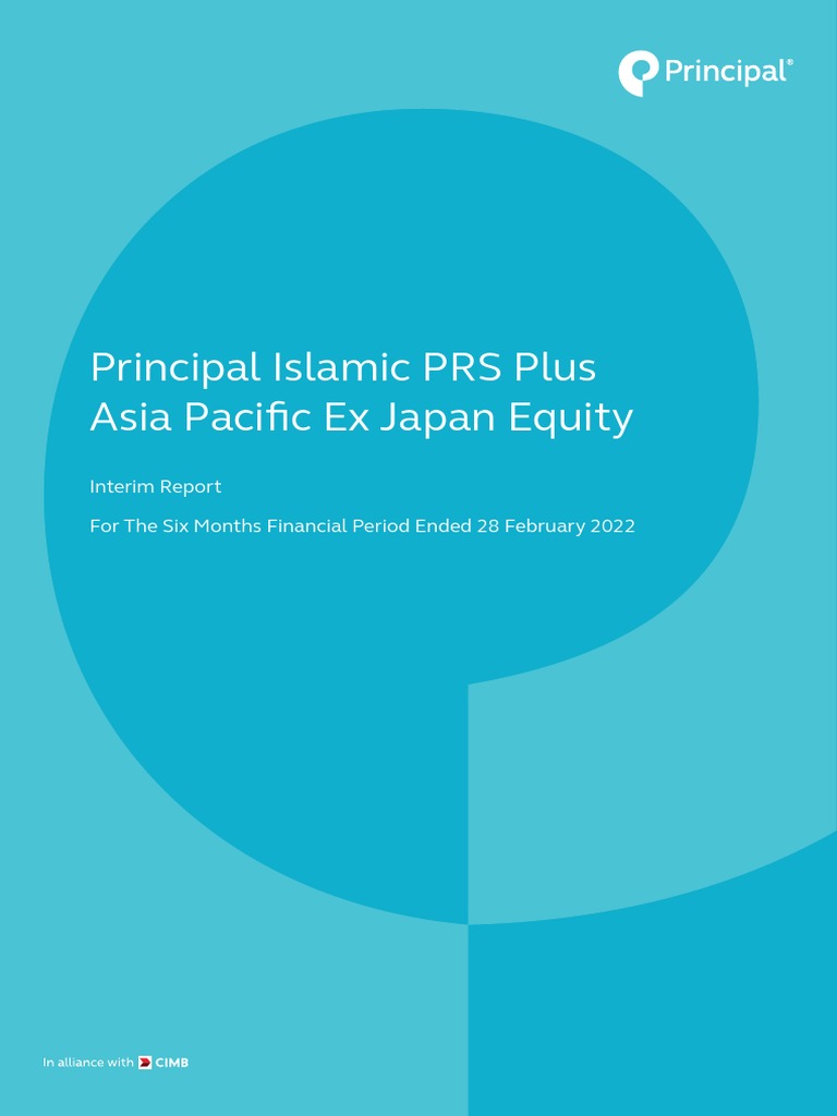 En Principal Islamic PRS Plus Asia Pacific Ex Japan Equity IR | PDF ...