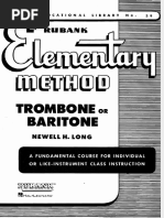 Rubank Elementary Method Cornet Trumpet | PDF