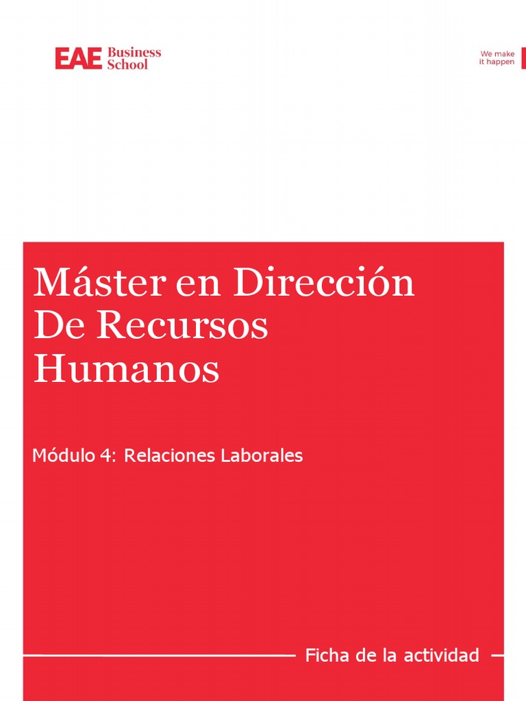 Ficha Actividad1 M4 2102 MDRH | PDF | Business | Marketing