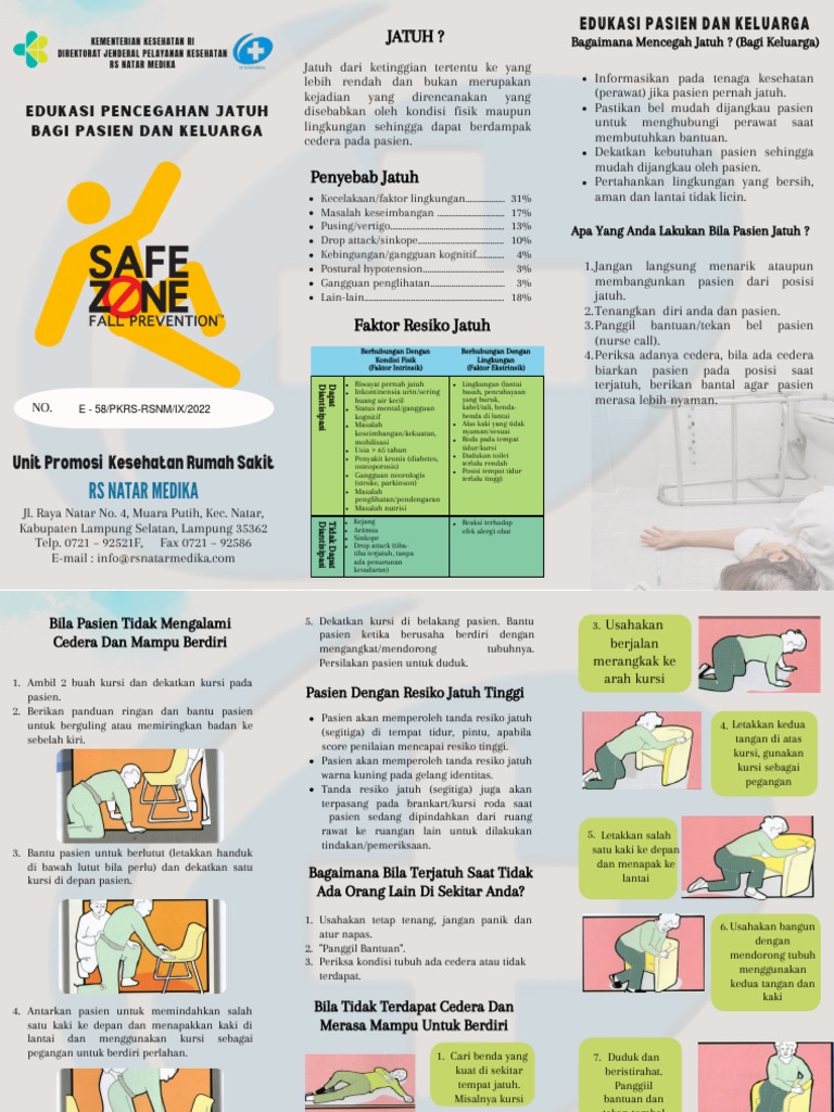 Leaflet Resiko Jatuh | PDF