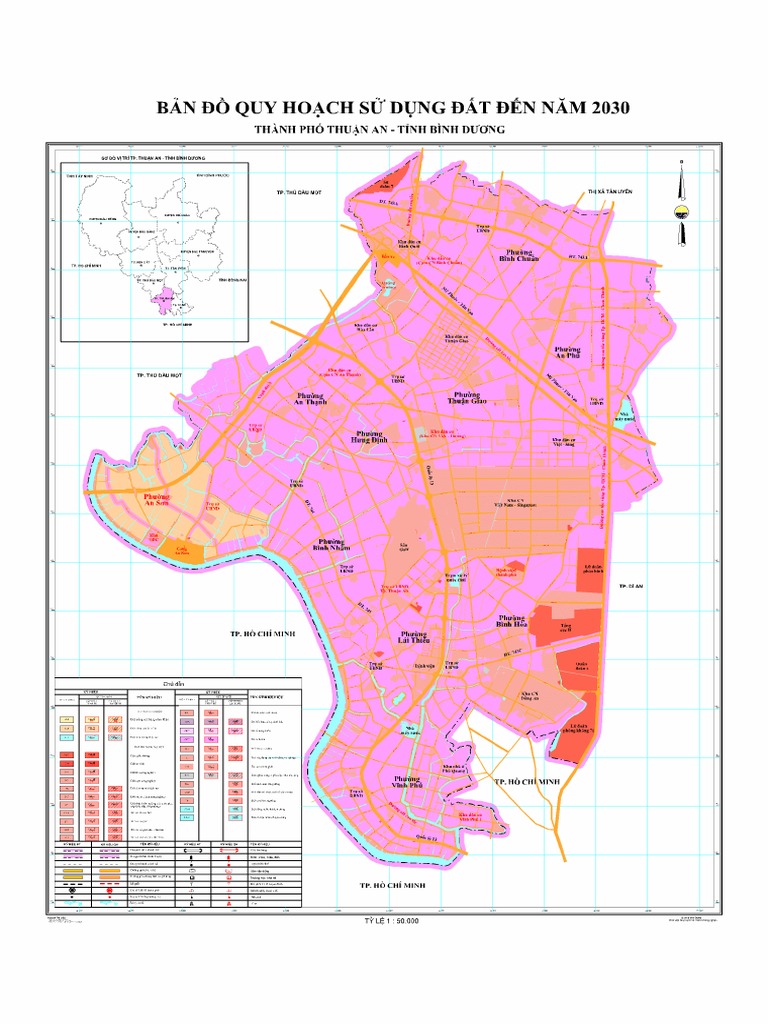 4.BD QHDD Thuan An 2021 - 2030 (A3) | PDF