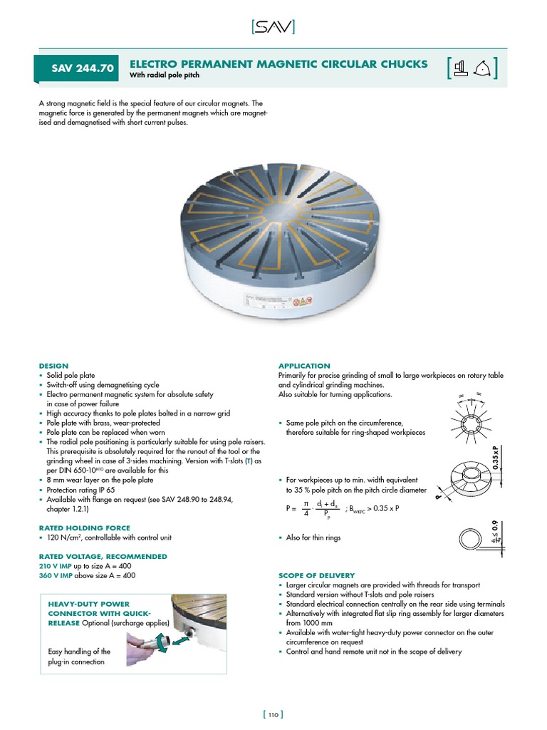 SAV 244 70 en | PDF | Electrical Equipment | Components
