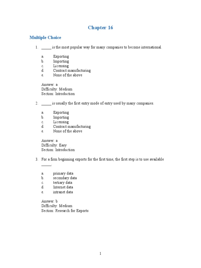 Chap 16-20 | PDF | Market (Economics) | Business Process