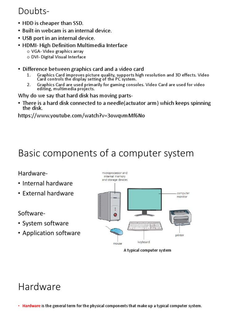 Input and Output Devices Overview | PDF