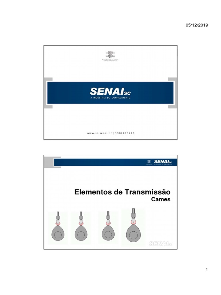 Tipos e Aplicações de Cames em Máquinas | PDF | Motor de Combustão ...